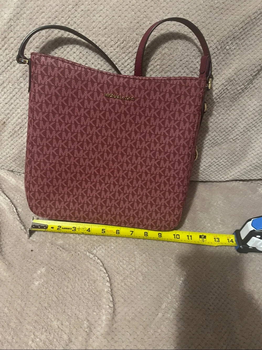 Michael Kors | Bags | Michael Kors Dusty Rose Signature Crossbody Bag ...